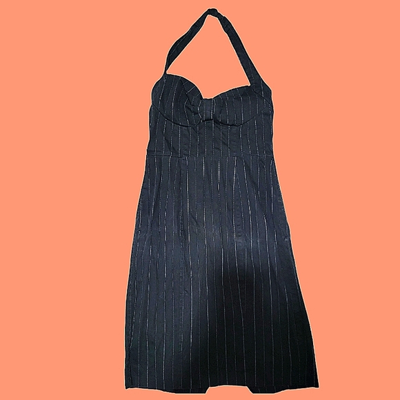 Dresses | Sexy Pin Striped Dress Used But In Great Condition | Poshmark